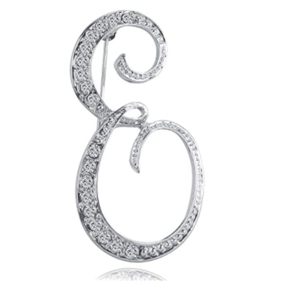 Jewelry | 26 Personalized Design Letters Initial Pins Letter Brooch Az ...